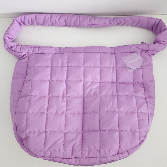 Ulta Beauty | Bags | Ulta Beauty Lavender Quilted Satchel | Poshmark